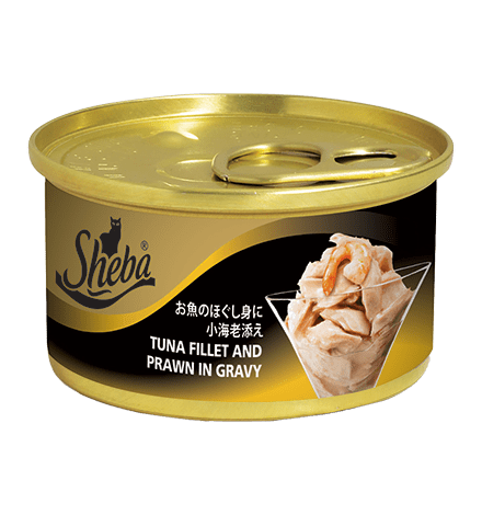SHEBA® Deluxe Flaked Tuna in Gravy