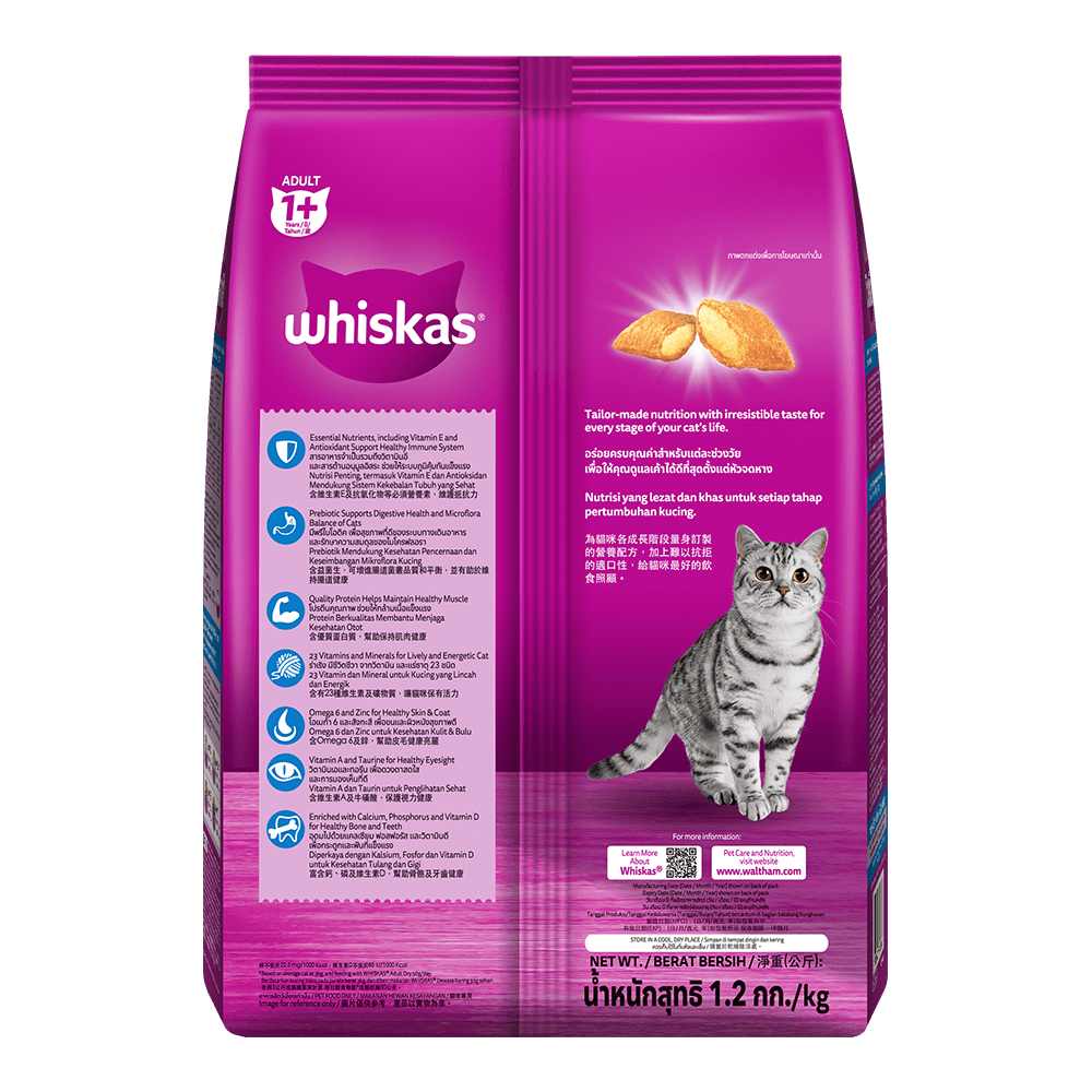 Best Whiskas® Ocean Fish Dry Cat Food - Whiskas® Philippines